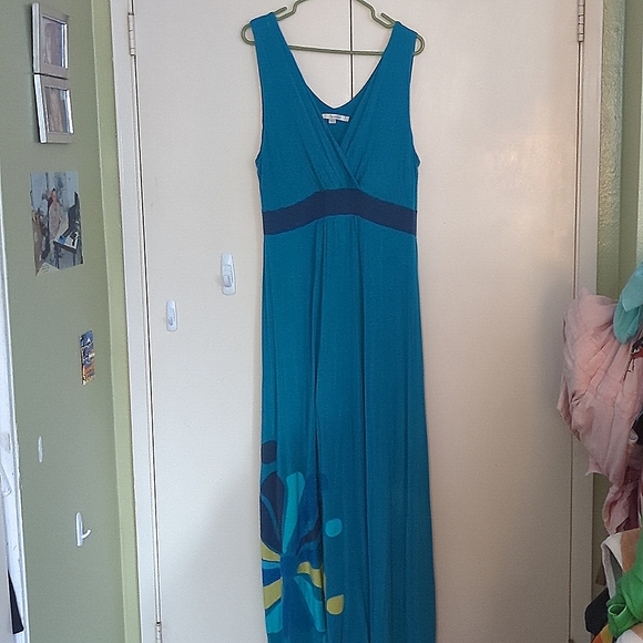 Boden | Dresses | Boden Stretchy Maxi Dress Mod Soft Vacation 6 R ...